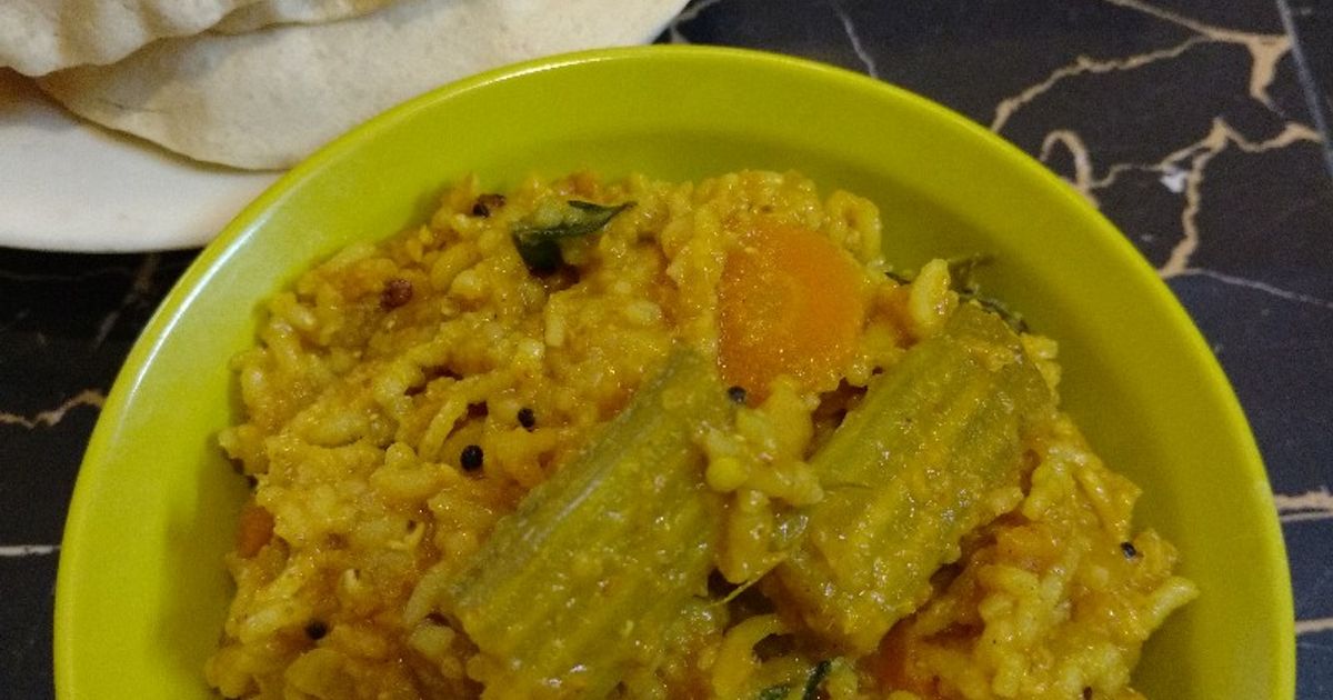 Bisibele Bath (Sambar Sadam) Recipe by sarah ziana - Cookpad
