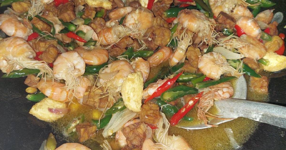 Resep Tauco Udang Tofu Kesukaan Suami 🥰 oleh Meutia Armainy - Cookpad