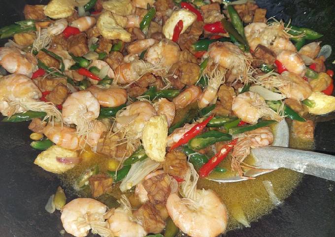 Resep Tauco Udang Tofu Kesukaan Suami 🥰 oleh Meutia Armainy - Cookpad