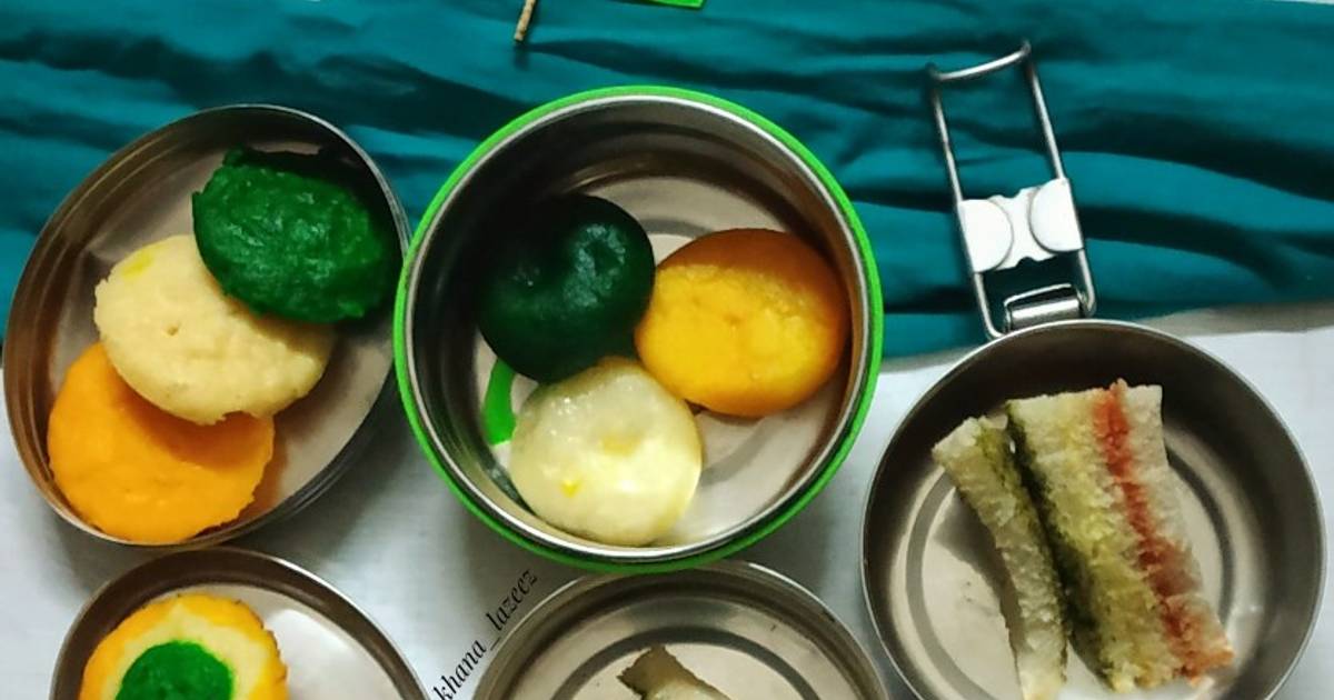 Tricolor bread chamcham Recipe by Sabina Tabassum - Cookpad