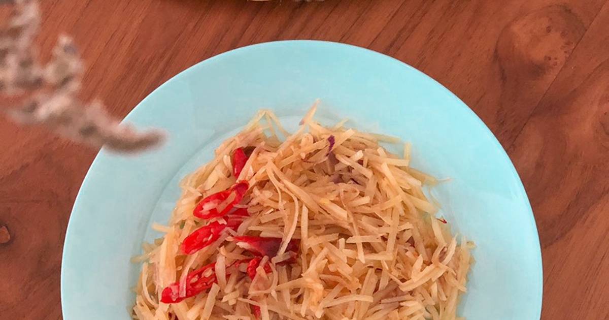 Resep Tumis Kentang ala Chinese / Tudousi oleh Nila Novi - Cookpad