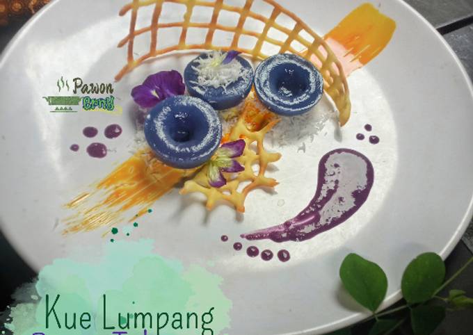 Resep 🌸Kue Lumpang Bunga Telang🌸 oleh Erny Sulistyowati (Pawon Erny ...