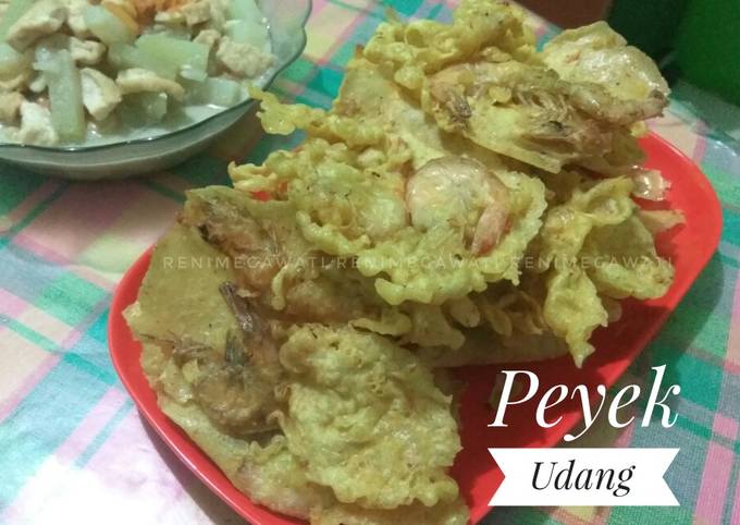 Resep Peyek Udang/Ikan/Kacang oleh Reni Megawati - Cookpad