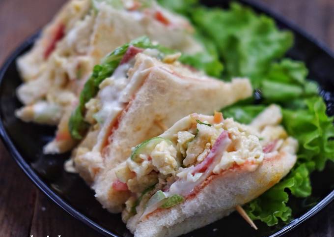 Resep Sandwich daging asap oleh Susi Agung - Cookpad