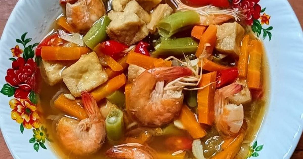 Resep Asam-Asam Udang Tahu oleh Nony Queeny - Cookpad