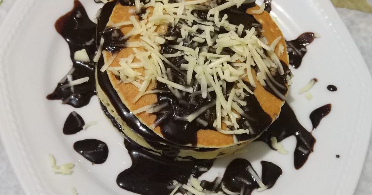 Resep pancake sederhana sp rumahan enak dan mudah - Cookpad