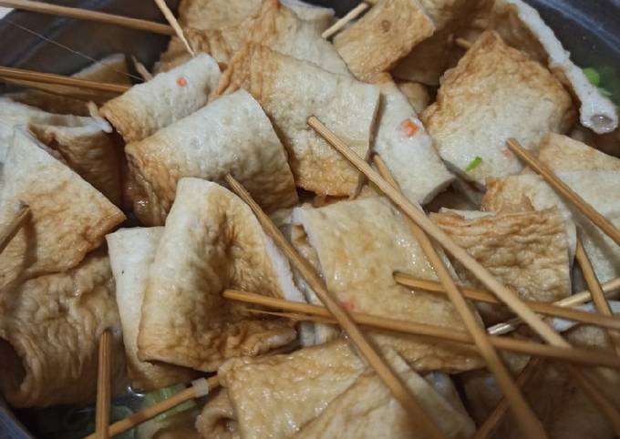 Resep Oden / Eomuk / fish cake korea, jajanan snack korea oleh Bena ...