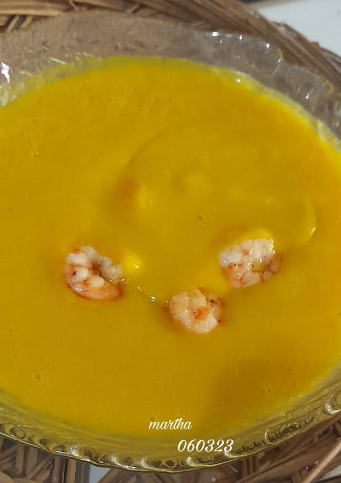 Resep Creamy Roasted Pumpkin Sop oleh martha - Cookpad