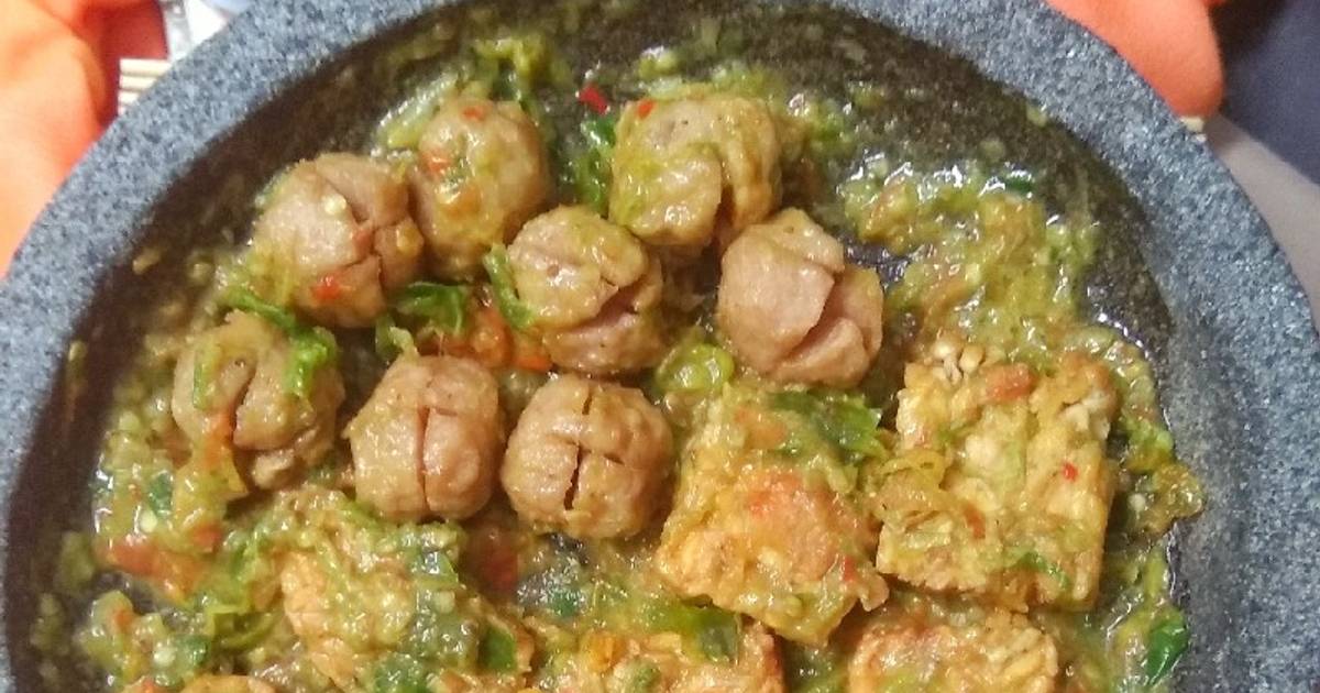 50 resep olahan bakso sambal penyet enak dan mudah - Cookpad