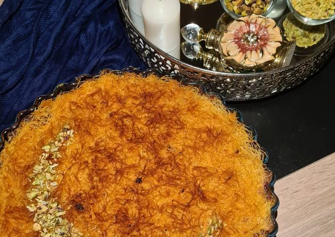 Turkish Kunefe Recipe by Aiman Ishtiaque - Cookpad