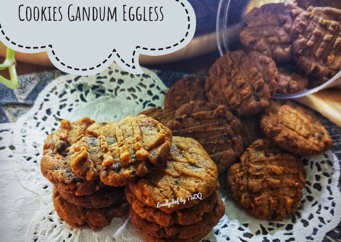 Resep Gandum Cookies Eggless oleh Lovelychef By TieDQ - Cookpad