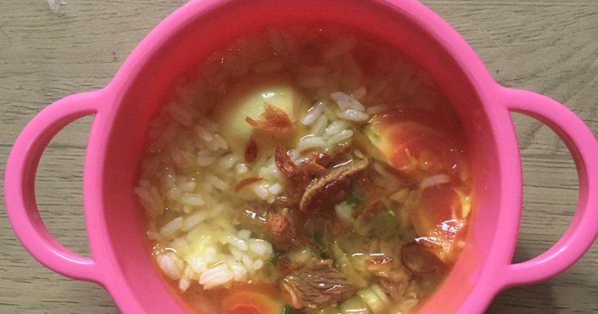 72 resep mpasi daging sapi 10 bulan kuah enak dan mudah - Cookpad