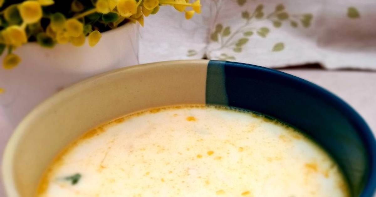 Resep Sup Cream Jagung Ayam oleh Dewi Nurul Khasanah - Cookpad