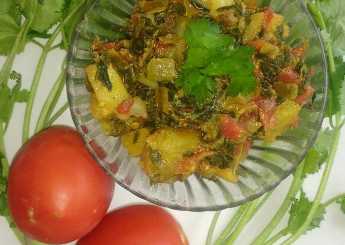 Green chana bhaji Recipe by Pooja Manish Agarwal - Cookpad