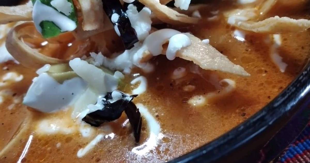 Sopa prehispanica - 685 recetas caseras- Cookpad