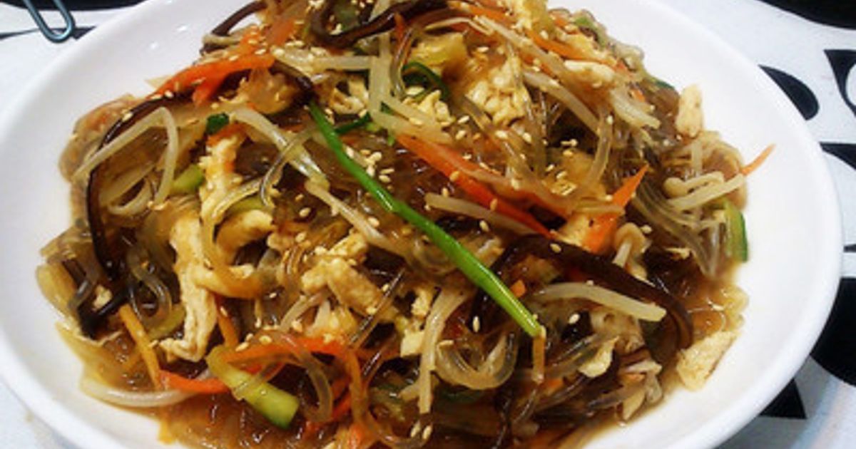 「#Cookpad廚藝賞2019」韓式雜菜拌粉絲 食譜與作法 by Wenny Yang - Cookpad