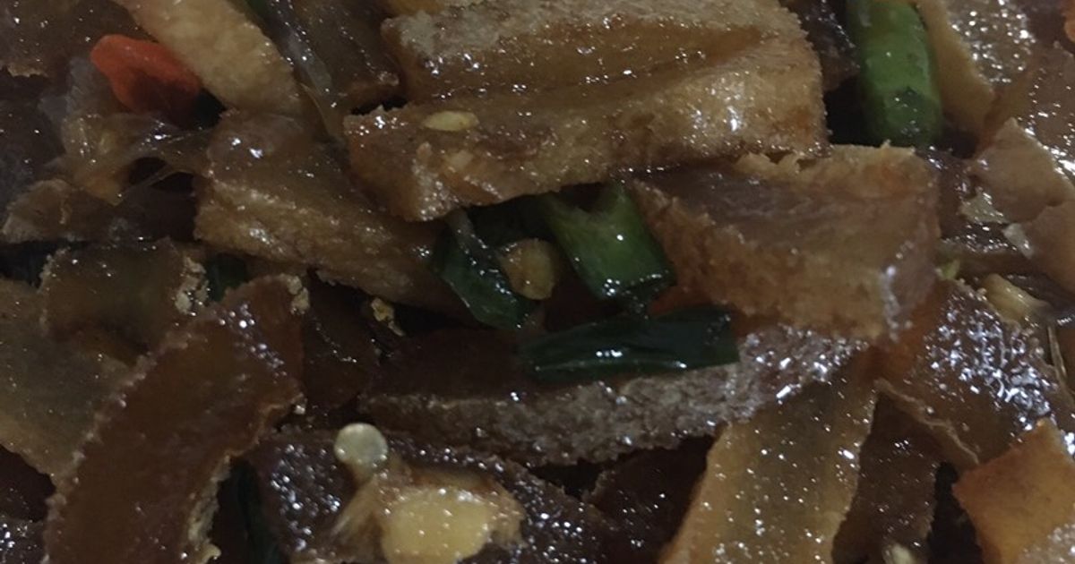 Resep Tumis Kecap Lumping (Krecek/Kulit Sapi) oleh Rizkia Monica ...