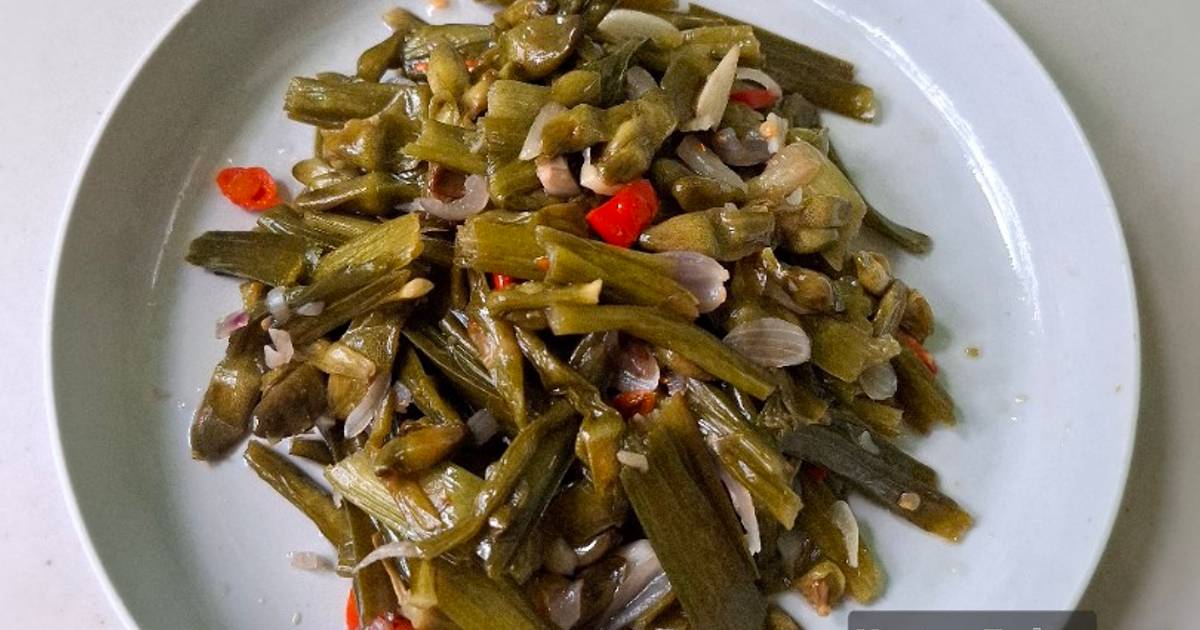 Resep Tumis Bunga Genjer oleh Nyonya Farhan - Cookpad