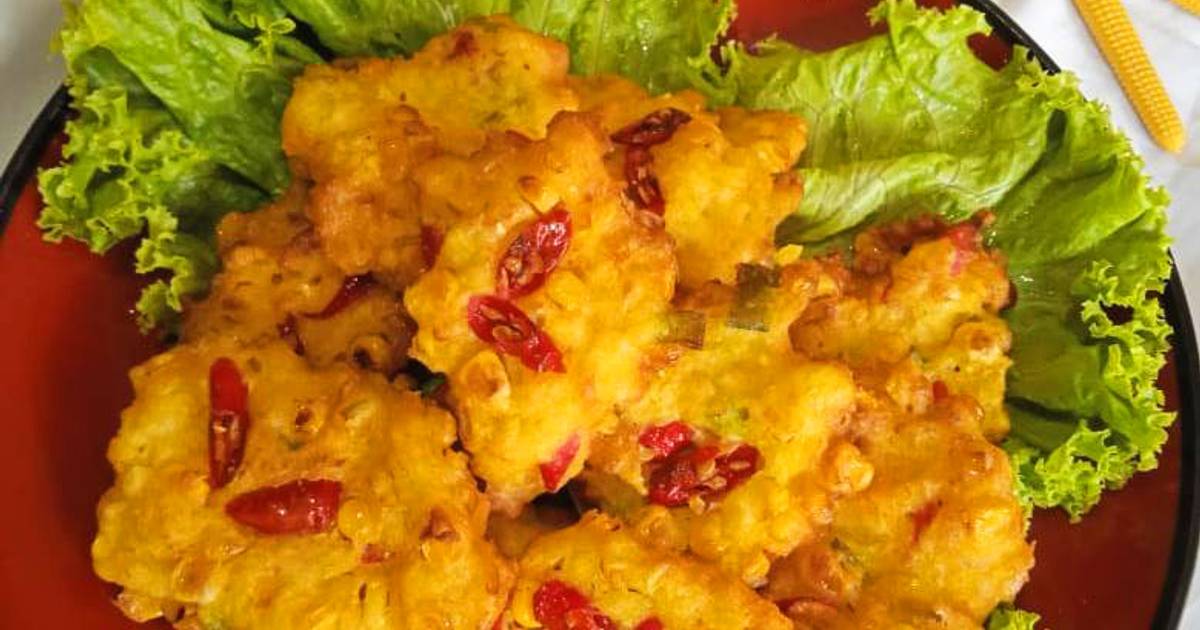 Resep Bakwan Jagung Bumbu Iris oleh Cooking With Dinda - Cookpad