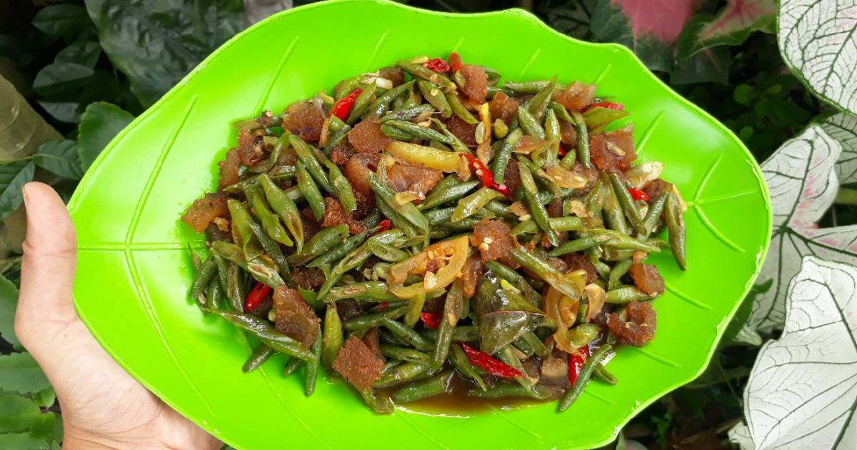 Resep Oseng Cecek Kacang Panjang oleh Hanum Septiana Dahniar - Cookpad