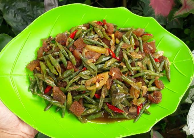 Resep Oseng Cecek Kacang Panjang oleh Hanum Septiana Dahniar - Cookpad