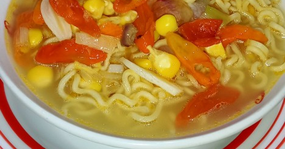 Resep Mi Kuah Simpel oleh Dita Robita - Cookpad