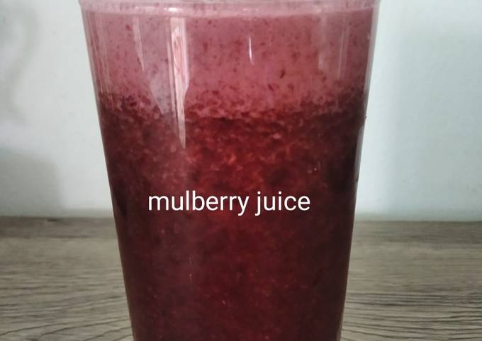 Resipi Mulberry juice oleh Zarafafiis ️🌹 - Cookpad