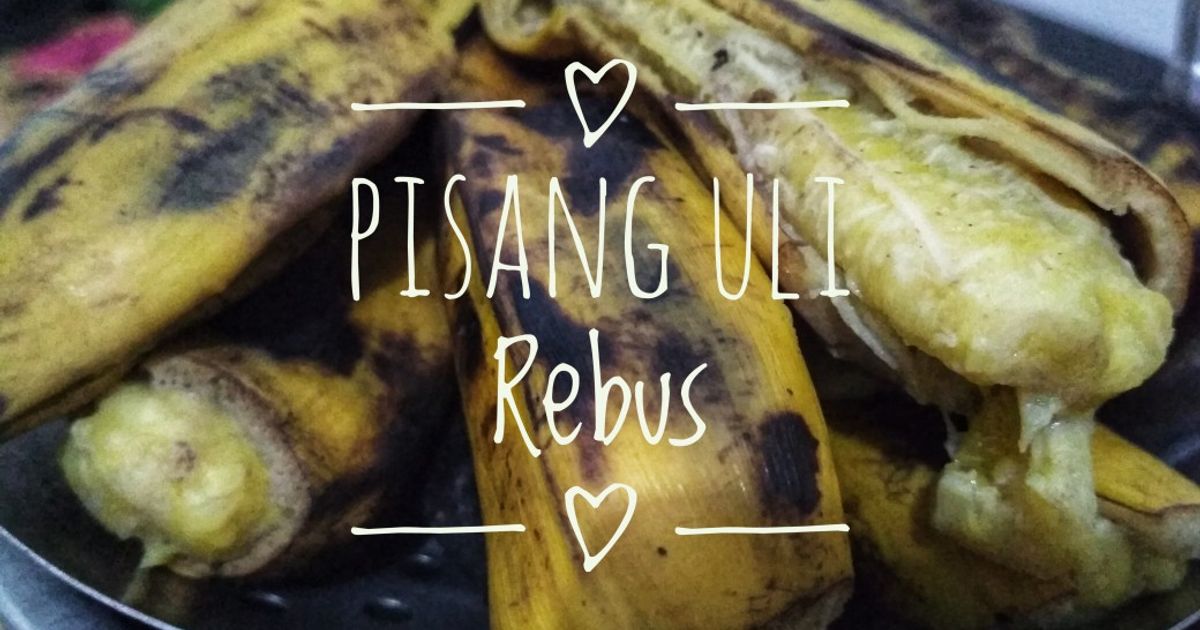 Resep Pisang Uli Rebus oleh Nafa's kitchen - Cookpad