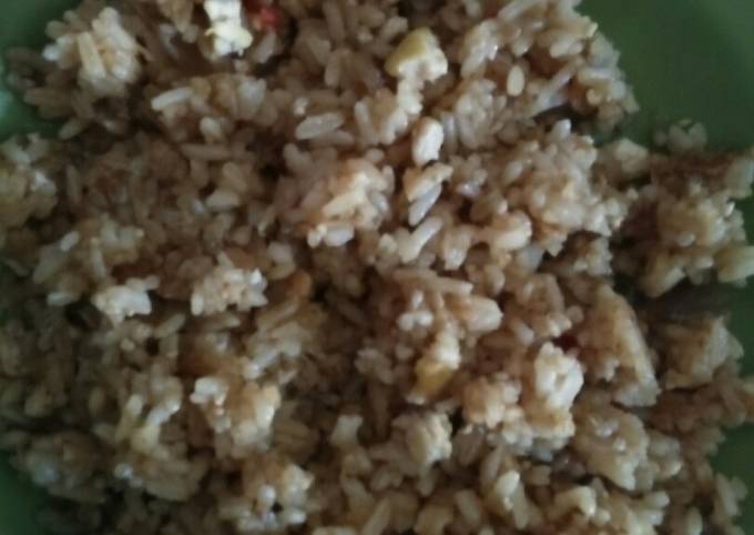 Resep Nasi Goreng Tahu Simple oleh iyuthkhu - Cookpad