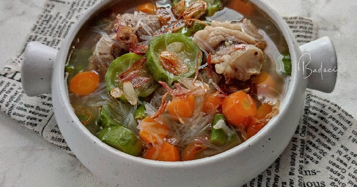 385 resep sup oyong beef enak dan mudah - Cookpad