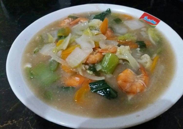 Resep Capcay Kuah Udang oleh Monica Tri Andhina - Cookpad