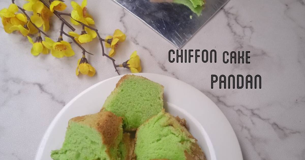 Resep Chiffon Cake Pandan oleh Yuni Kurniasih, - Cookpad