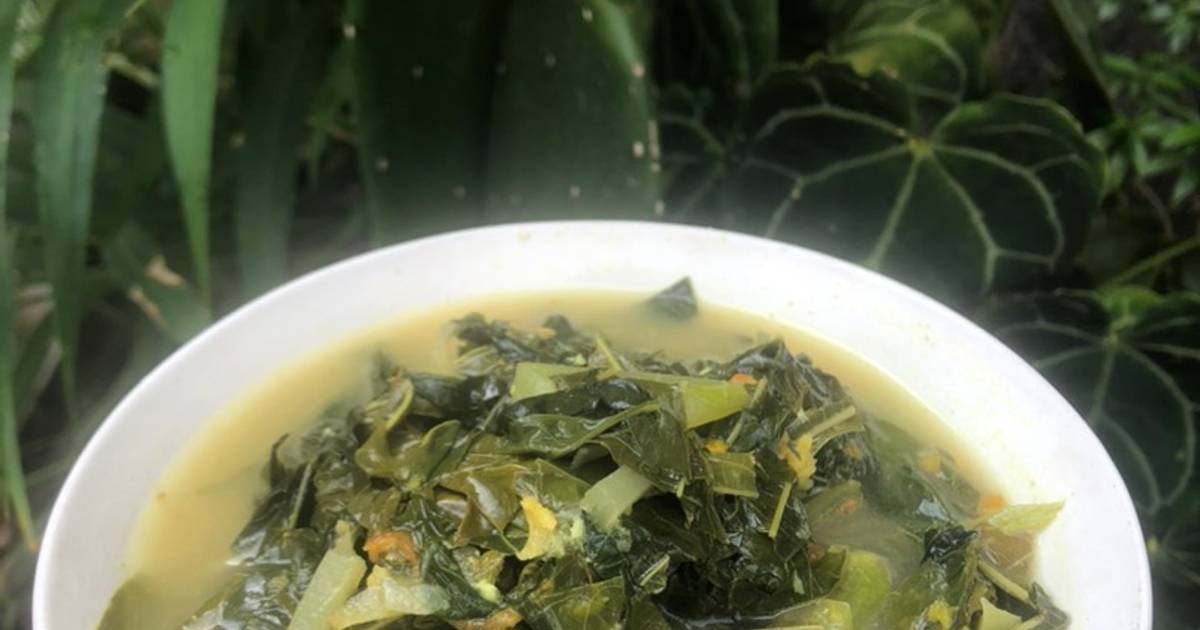 Resep Daun singkong bumbu kuning oleh Dapur Vikcy - Cookpad
