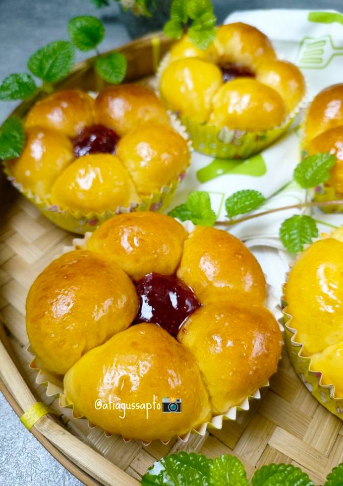 Resep Roti Sobek Ubi Orange (941) oleh Ati Agus Sapto (Mom's Firza ...