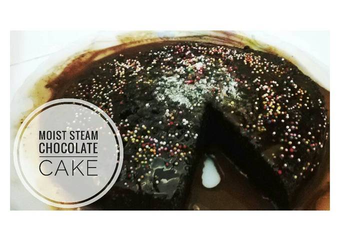 Resep Moist Steam Chocolate Cake oleh Andella Rahmi - Cookpad
