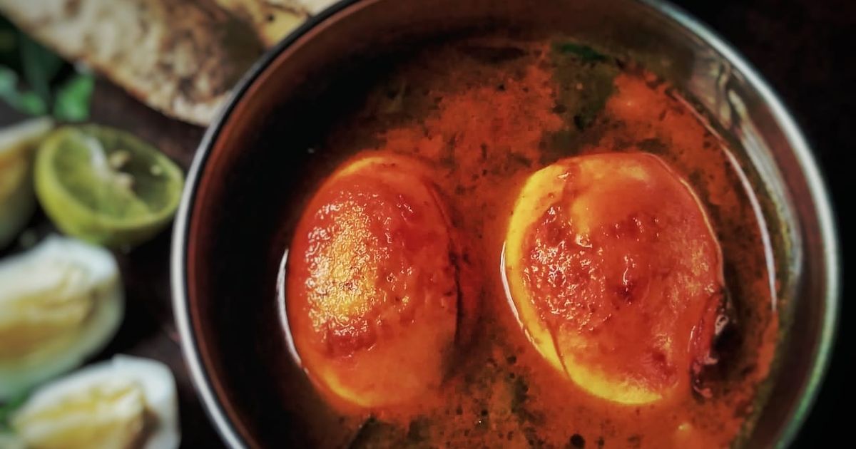 Tanusree Bhattacharya দ্বারা ডিম কষা (Dim Kosha Recipe In Bengali ...