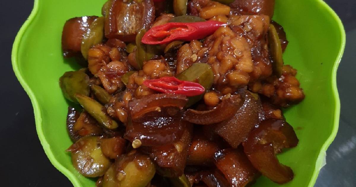 Resep Oseng Tempe krecek Pete oleh DiyanaHung - Cookpad