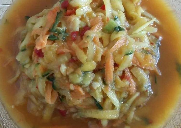 Resep Rujak Serut oleh anastacialea - Cookpad