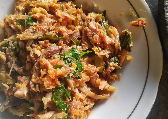 Resep Cakalang rica kemangi oleh Saluna Mahira - Cookpad