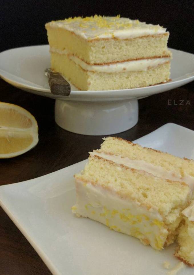 Resep Bolu Keju Lemon (no SP, BP, BS) oleh Elza Simple Kitchen - Cookpad