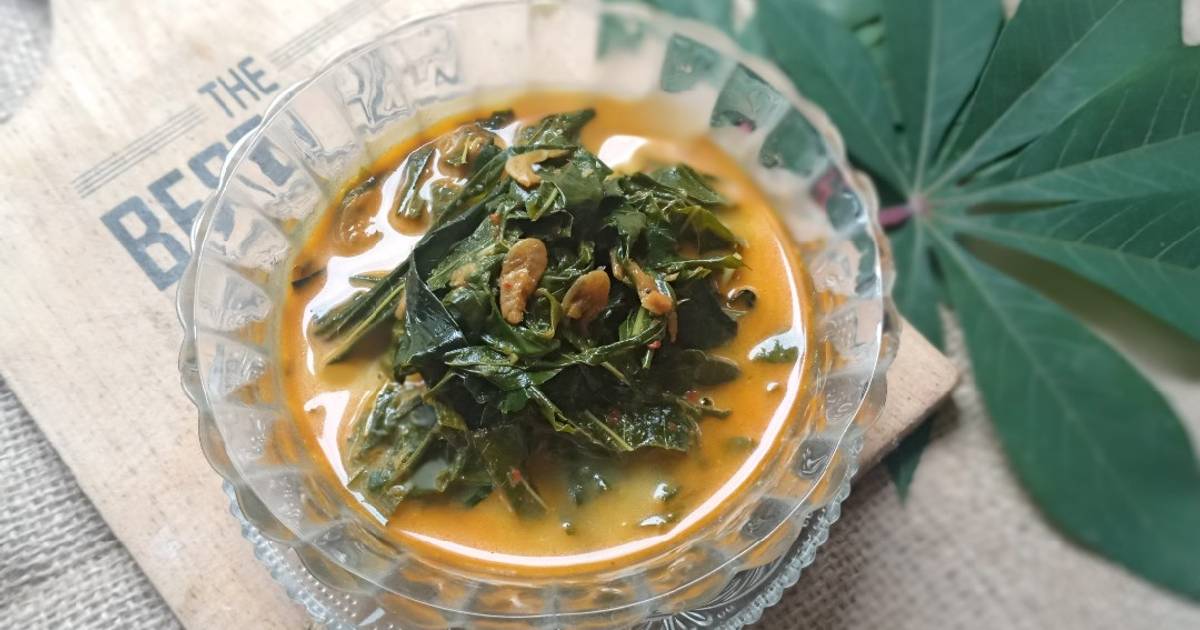 Resep Gulai Daun Singkong Rebon oleh Ibu Meishy's Kitchen - Cookpad