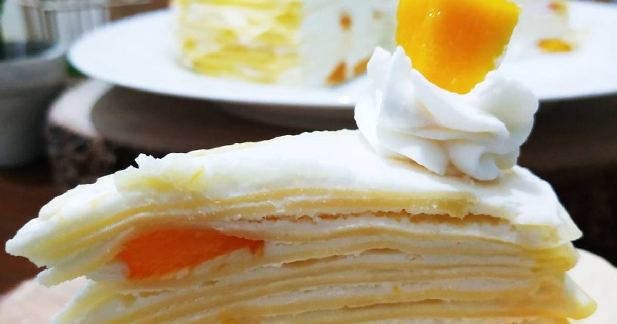 10 resep mangga mile crepe enak dan mudah - Cookpad