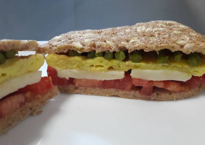 Sándwich saludable II Receta de Laura AO- Cookpad