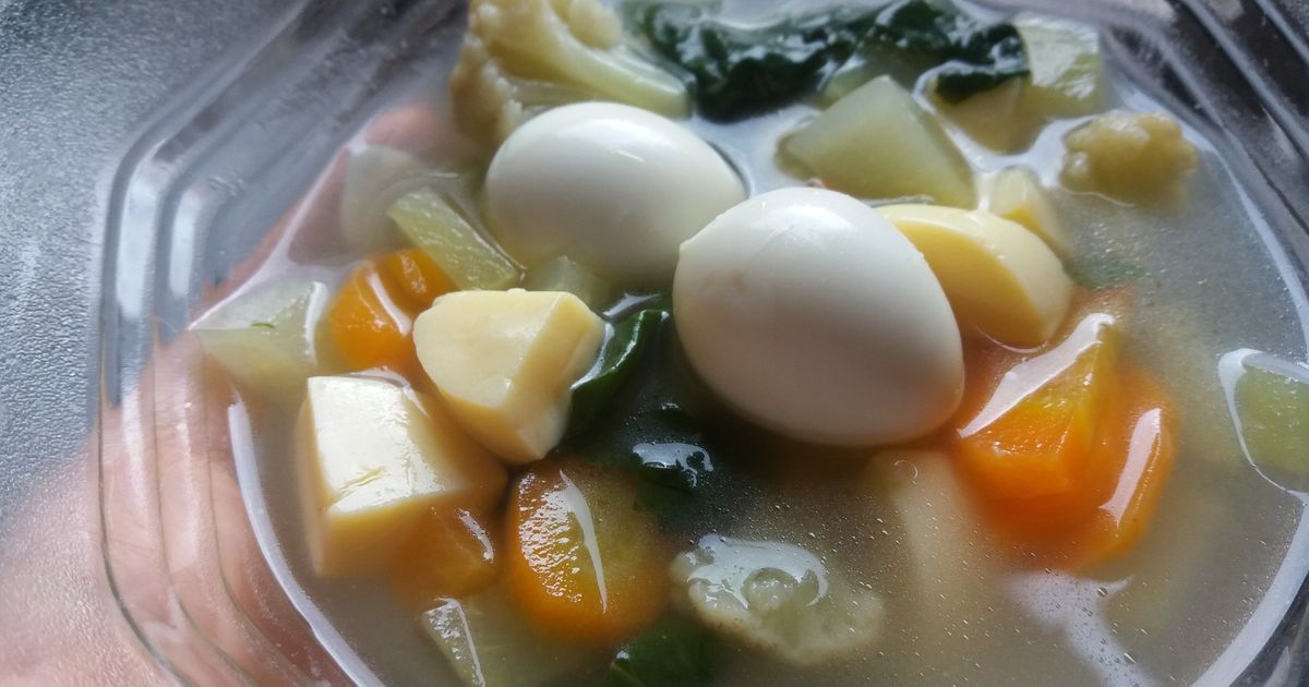 Resep Sup Sehat Mpasi 1+ oleh nancy - Cookpad