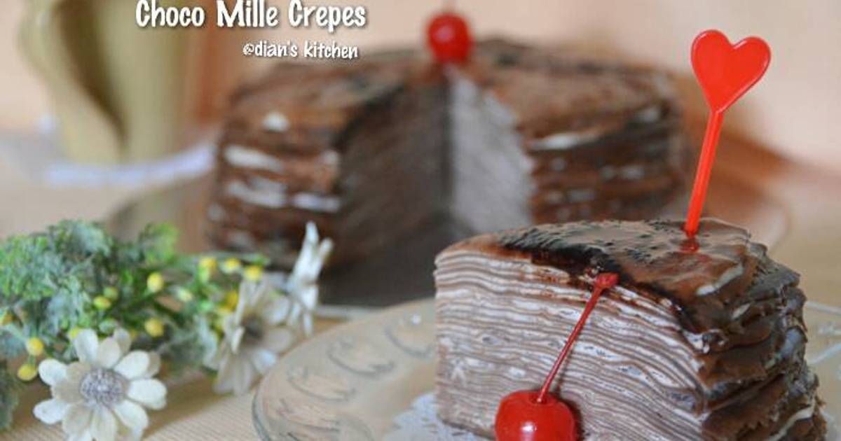 Resep kue mille crepes enak & cantik: Mudah dibuat dan cocok untuk ...