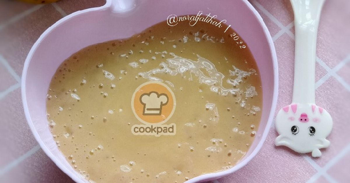 10 resepi puree makanan bayi 6 bulan yang sedap dan mudah oleh komuniti ...