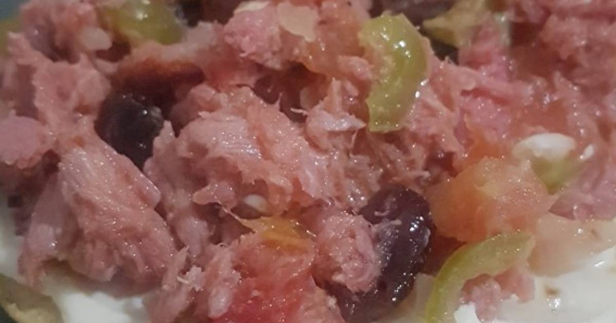 Tostadas de Marlin Receta de Isabel Aguilar- Cookpad