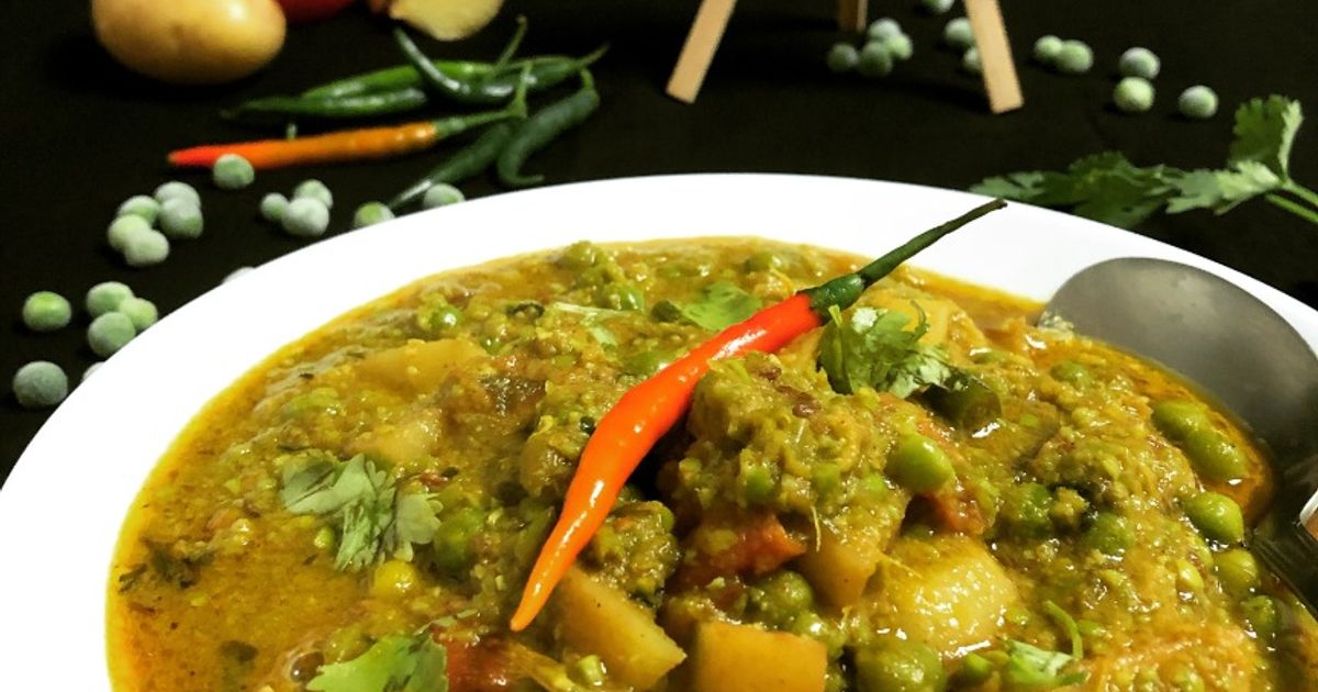 Nimona (Green Peas Curry) Recipe by Bethica Das - Cookpad