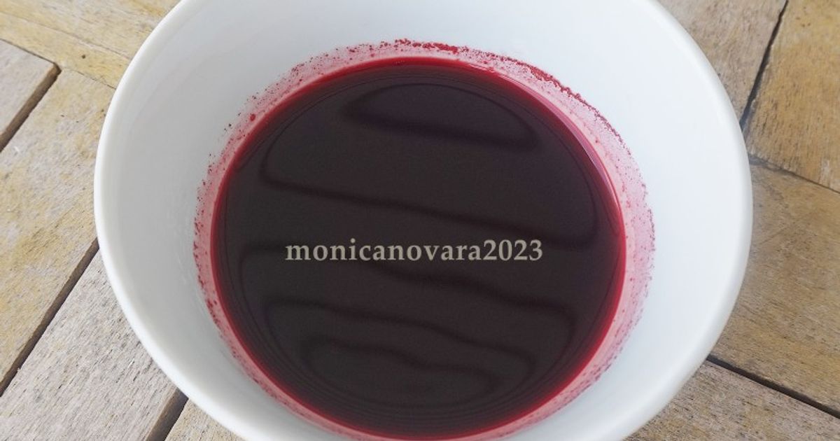Resep Pewarna Merah Alami Dari Beetroot oleh Monica Novara H. - Cookpad