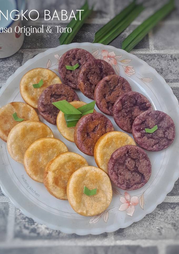 Resep Wingko Babat Rasa Original & Taro oleh Hadleny Kitchen - Cookpad